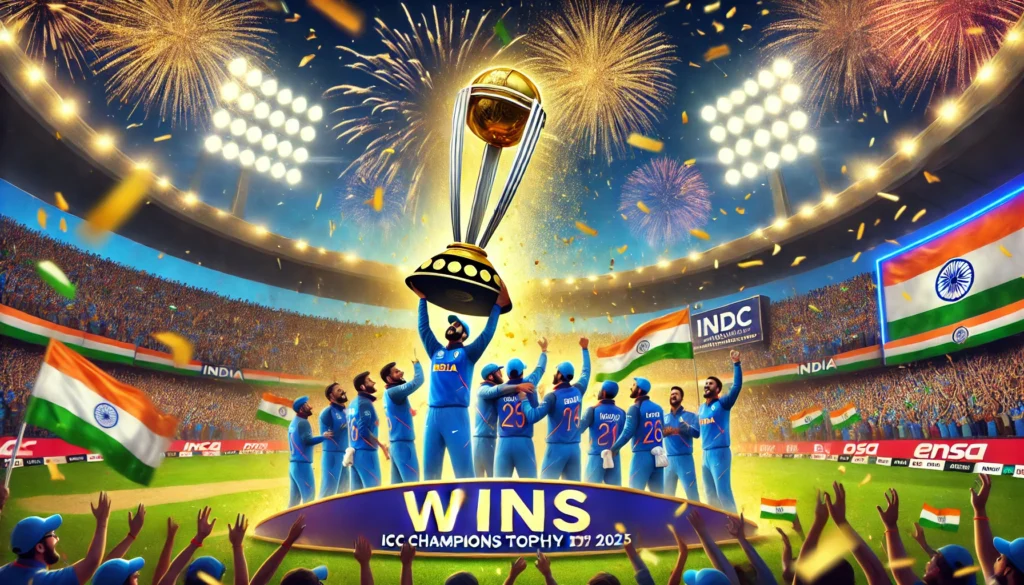 India Wins ICC Champions Trophy 2025: A Historic Triumph - Dura Gaming