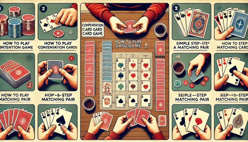Concentration Card Game: How to Play - Duragaming