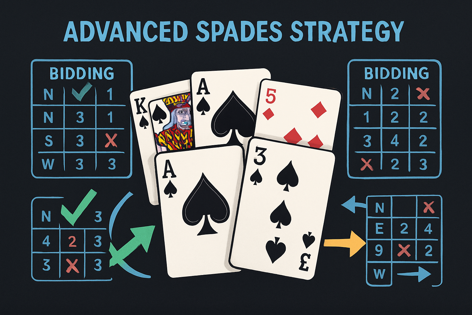 Advanced Spades Strategy: Tips to Win Every Competitive Game